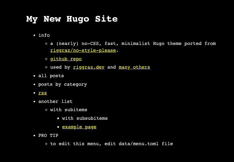 Getting Started With Hugo